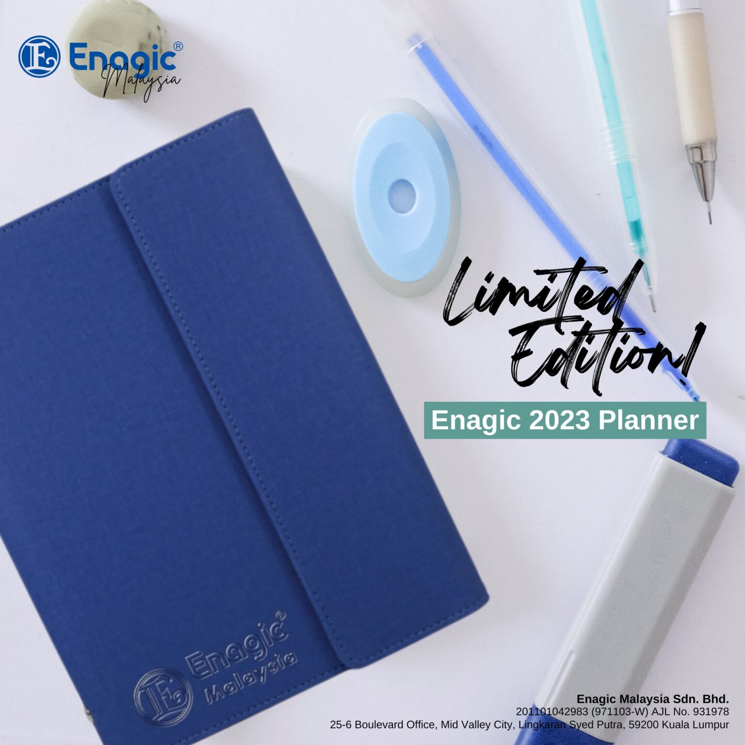 PROMO | Limited Edition of Enagic 2023 Planner – Enagic (Malaysia) Sdn Bhd